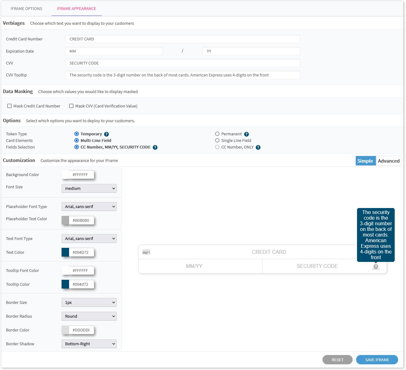 HPE Configuration - Vesta